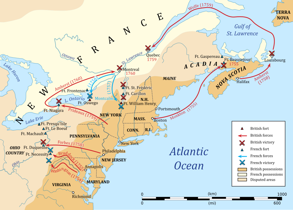 The French and Indian War Timeline – Louisiana America 250